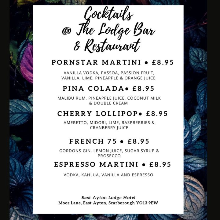 East Ayton Offers - East Ayton Lodge | Scarborough Hotel and Restaurant